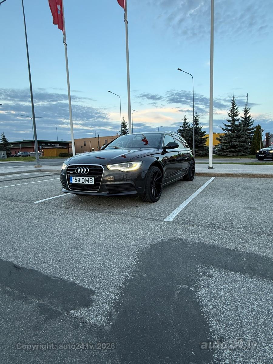 Grey Audi A6 2013 in Tallinn, with an engine capacity of 3.00 L and mileage of 322 thousand km for 9499 €, photo 14 on AUTOMOTO.COM.LV