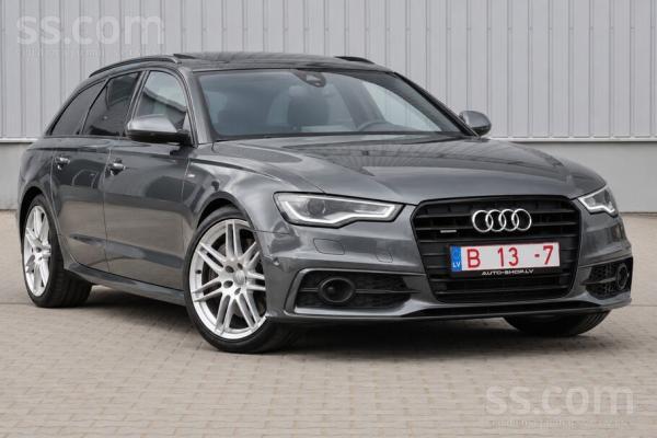 Grey Audi A6 2013 in Tukums, with an engine capacity of 3.00 L and mileage of 264 thousand km for 14500 €, photo 1 on AUTOMOTO.COM.LV