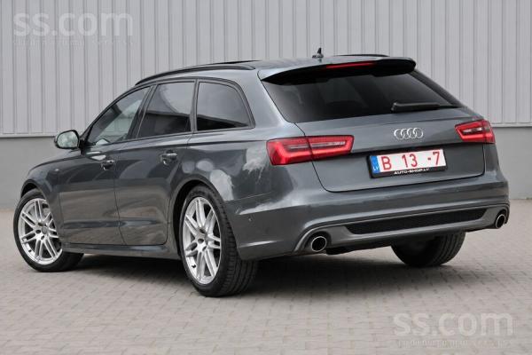 Grey Audi A6 2013 in Tukums, with an engine capacity of 3.00 L and mileage of 264 thousand km for 14500 €, photo 8 on AUTOMOTO.COM.LV
