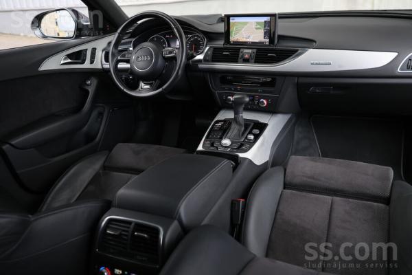 Grey Audi A6 2013 in Tukums, with an engine capacity of 3.00 L and mileage of 264 thousand km for 14500 €, photo 11 on AUTOMOTO.COM.LV