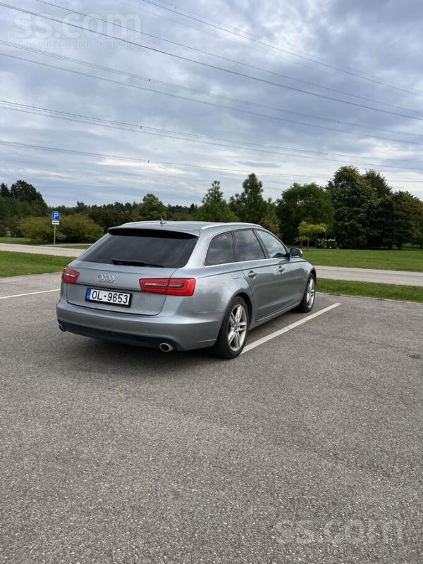 Grey Audi A6 2013 in Jurmala, with an engine capacity of 3.00 L and mileage of 471 thousand km for 7450 €, photo 3 on AUTOMOTO.COM.LV