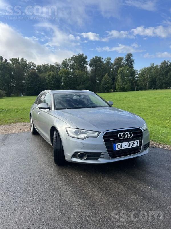 Grey Audi A6 2013 in Jurmala, with an engine capacity of 3.00 L and mileage of 471 thousand km for 7450 €, photo 5 on AUTOMOTO.COM.LV