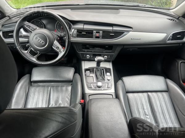 Grey Audi A6 2013 in Jurmala, with an engine capacity of 3.00 L and mileage of 471 thousand km for 7450 €, photo 7 on AUTOMOTO.COM.LV