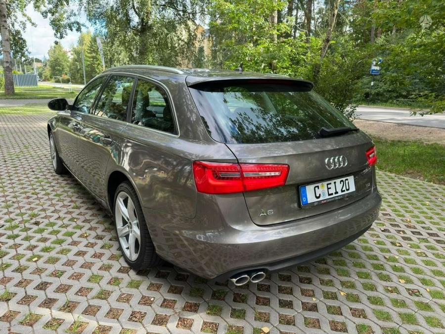 Grey Audi A6 2013 in Vilnius, with an engine capacity of 1.97 L and mileage of 277 thousand km for 7900 €, photo 5 on AUTOMOTO.COM.LV
