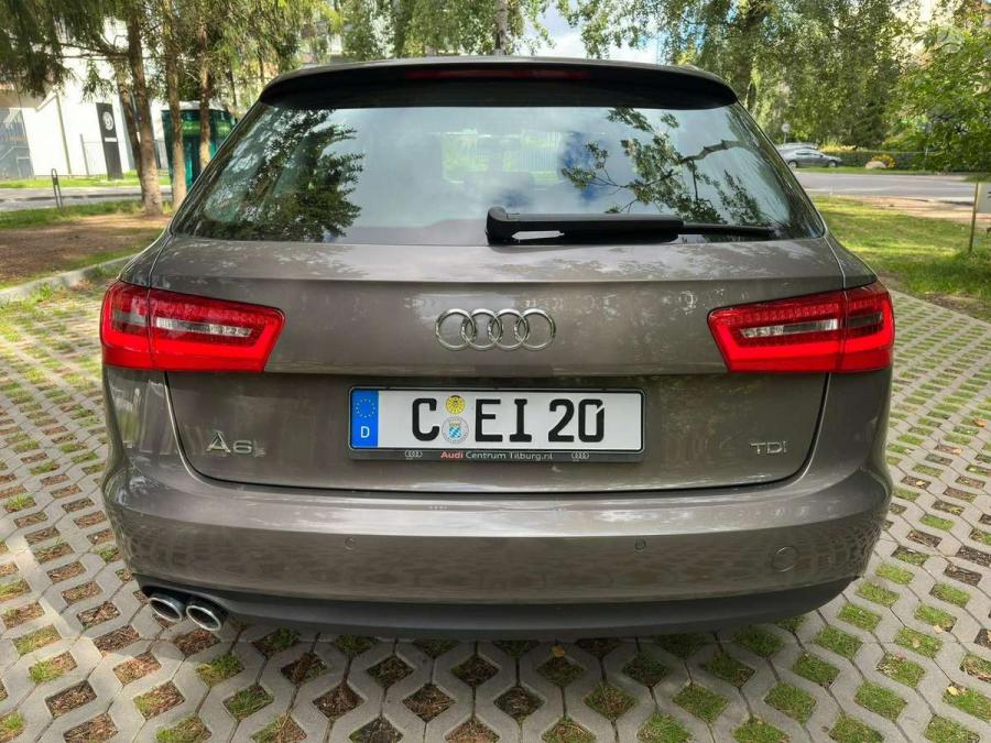 Grey Audi A6 2013 in Vilnius, with an engine capacity of 1.97 L and mileage of 277 thousand km for 7900 €, photo 8 on AUTOMOTO.COM.LV