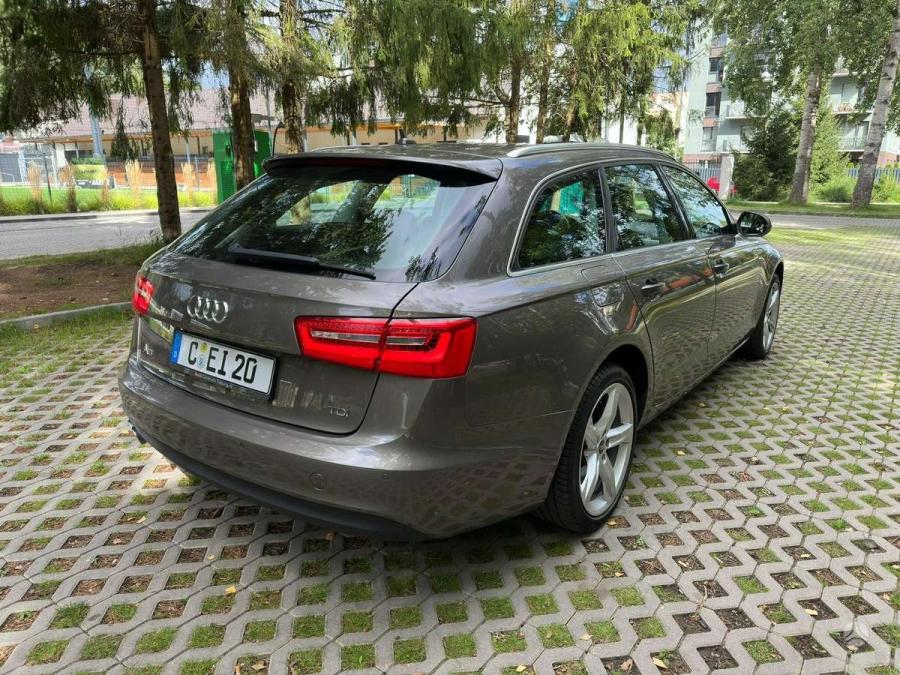 Grey Audi A6 2013 in Vilnius, with an engine capacity of 1.97 L and mileage of 277 thousand km for 7900 €, photo 11 on AUTOMOTO.COM.LV