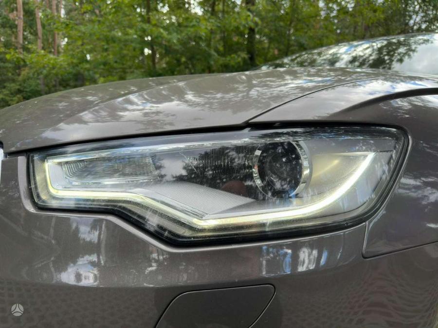 Grey Audi A6 2013 in Vilnius, with an engine capacity of 1.97 L and mileage of 277 thousand km for 7900 €, photo 15 on AUTOMOTO.COM.LV