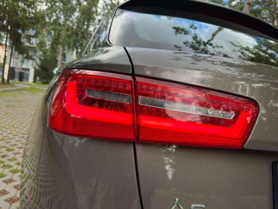 Grey Audi A6 2013 in Vilnius, with an engine capacity of 1.97 L and mileage of 277 thousand km for 7900 €, photo 16 on AUTOMOTO.COM.LV