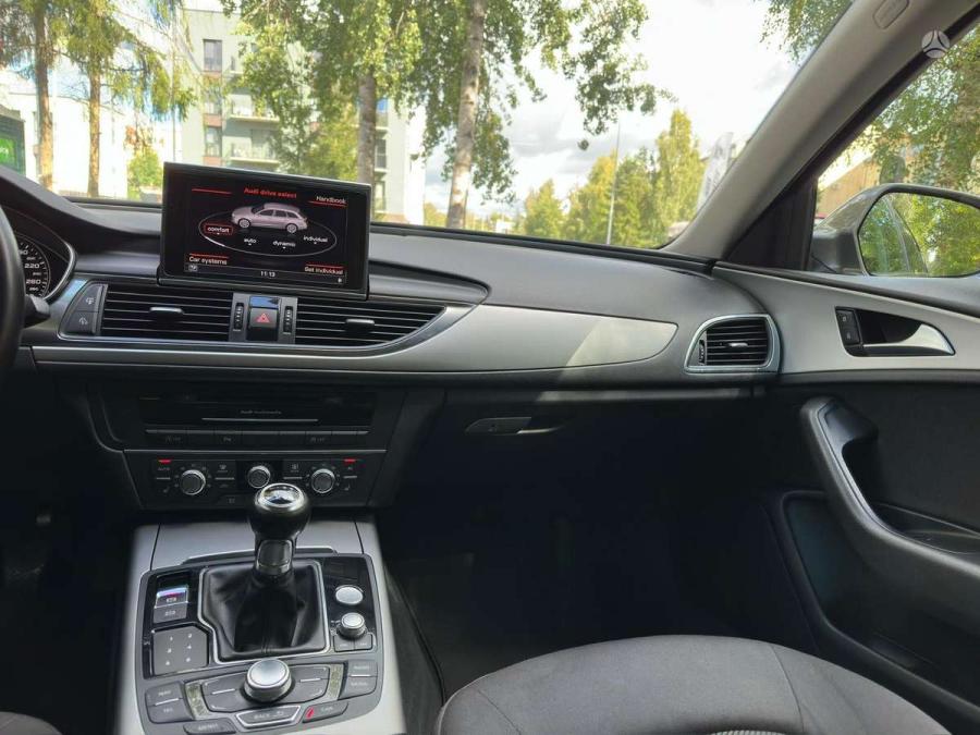 Grey Audi A6 2013 in Vilnius, with an engine capacity of 1.97 L and mileage of 277 thousand km for 7900 €, photo 21 on AUTOMOTO.COM.LV