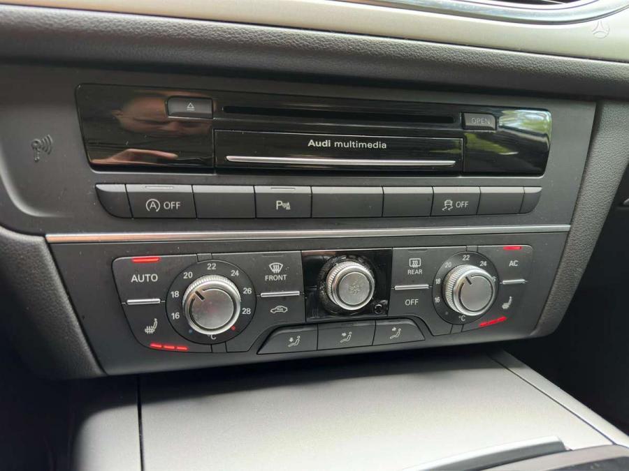 Grey Audi A6 2013 in Vilnius, with an engine capacity of 1.97 L and mileage of 277 thousand km for 7900 €, photo 23 on AUTOMOTO.COM.LV