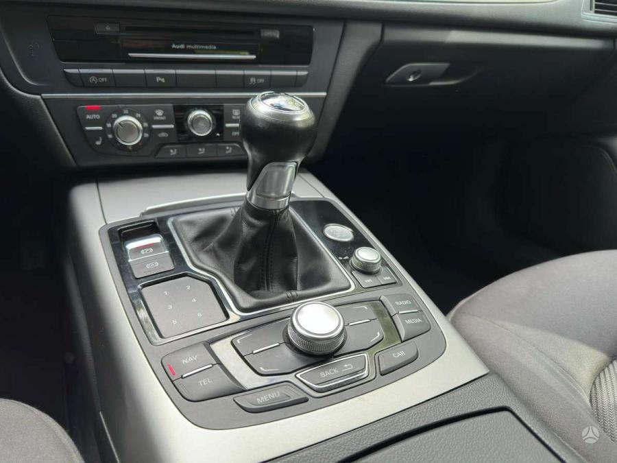 Grey Audi A6 2013 in Vilnius, with an engine capacity of 1.97 L and mileage of 277 thousand km for 7900 €, photo 24 on AUTOMOTO.COM.LV