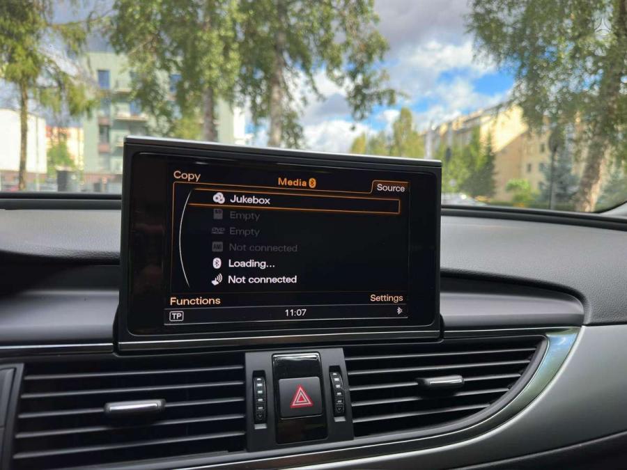 Grey Audi A6 2013 in Vilnius, with an engine capacity of 1.97 L and mileage of 277 thousand km for 7900 €, photo 29 on AUTOMOTO.COM.LV