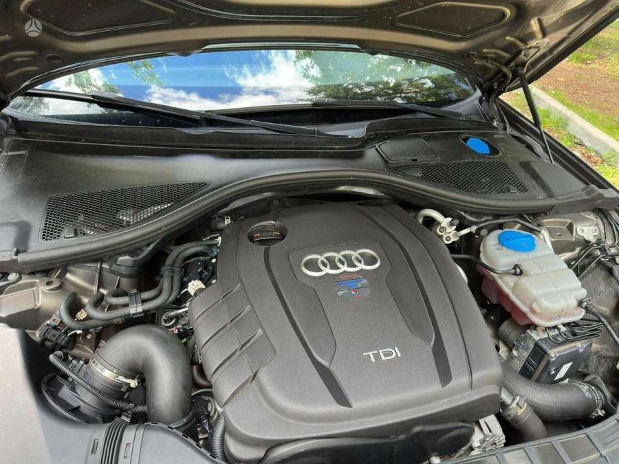 Grey Audi A6 2013 in Vilnius, with an engine capacity of 1.97 L and mileage of 277 thousand km for 7900 €, photo 33 on AUTOMOTO.COM.LV