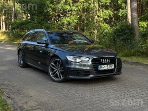 Grey Audi A6 2013 in Riga, with an engine capacity of 3.00 L and mileage of 265 thousand km for 12500 €, photo  on AUTOMOTO.COM.LV