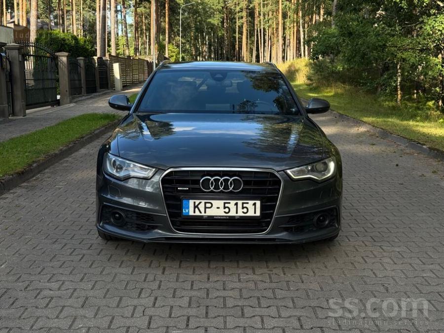 Grey Audi A6 2013 in Riga, with an engine capacity of 3.00 L and mileage of 265 thousand km for 12500 €, photo 3 on AUTOMOTO.COM.LV