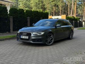 Grey Audi A6 2013 in Riga, with an engine capacity of 3.00 L and mileage of 265 thousand km for 12500 €, photo 4 on AUTOMOTO.COM.LV