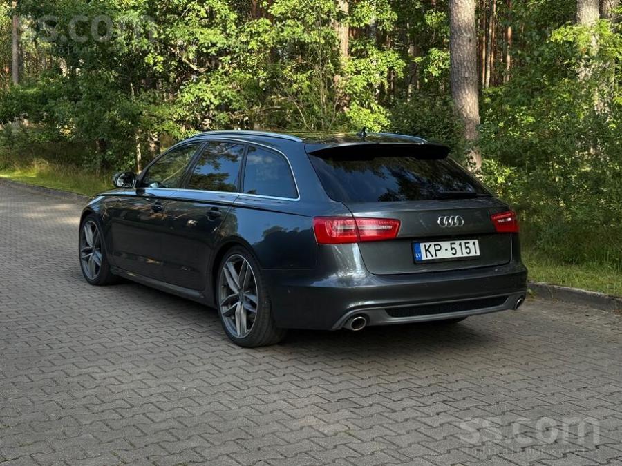 Grey Audi A6 2013 in Riga, with an engine capacity of 3.00 L and mileage of 265 thousand km for 12500 €, photo 7 on AUTOMOTO.COM.LV