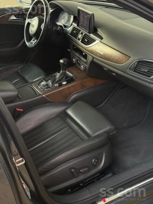 Grey Audi A6 2013 in Riga, with an engine capacity of 3.00 L and mileage of 265 thousand km for 12500 €, photo 9 on AUTOMOTO.COM.LV