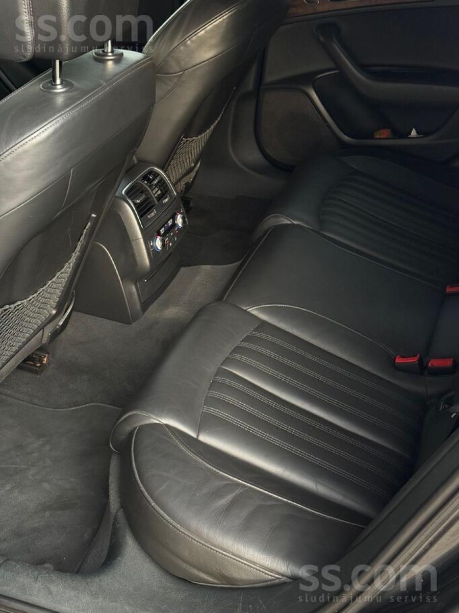 Grey Audi A6 2013 in Riga, with an engine capacity of 3.00 L and mileage of 265 thousand km for 12500 €, photo 10 on AUTOMOTO.COM.LV