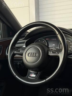 Grey Audi A6 2013 in Riga, with an engine capacity of 3.00 L and mileage of 265 thousand km for 12500 €, photo 14 on AUTOMOTO.COM.LV