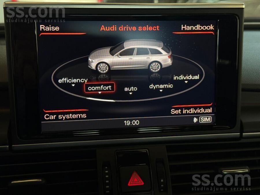 Grey Audi A6 2013 in Riga, with an engine capacity of 3.00 L and mileage of 265 thousand km for 12500 €, photo 22 on AUTOMOTO.COM.LV