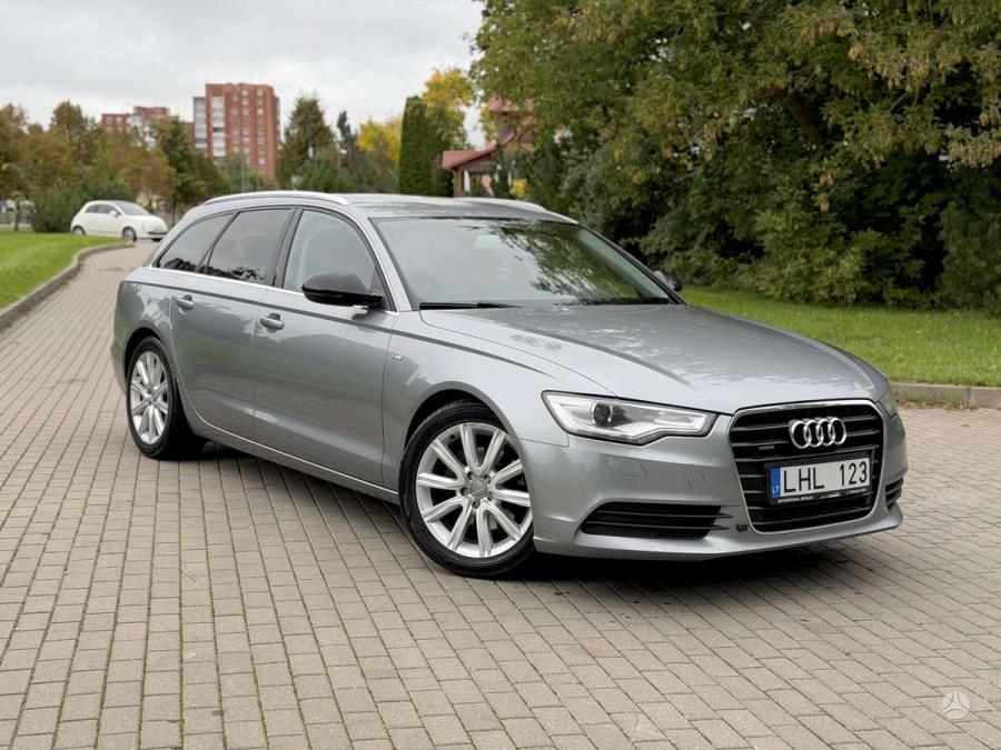 Pelēks Audi A6 2013 Viļņa, ar dzinēja tilpumu 3.00 L un nobraukumu 294 tūkst. km par 7400 €, foto 1 vietnē AUTOMOTO.COM.LV