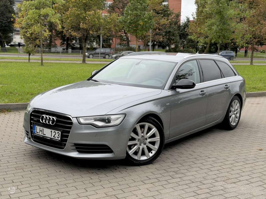 Pelēks Audi A6 2013 Viļņa, ar dzinēja tilpumu 3.00 L un nobraukumu 294 tūkst. km par 7400 €, foto 3 vietnē AUTOMOTO.COM.LV