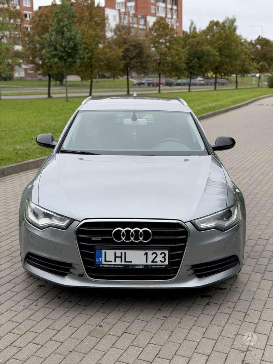 Pelēks Audi A6 2013 Viļņa, ar dzinēja tilpumu 3.00 L un nobraukumu 294 tūkst. km par 7400 €, foto 4 vietnē AUTOMOTO.COM.LV