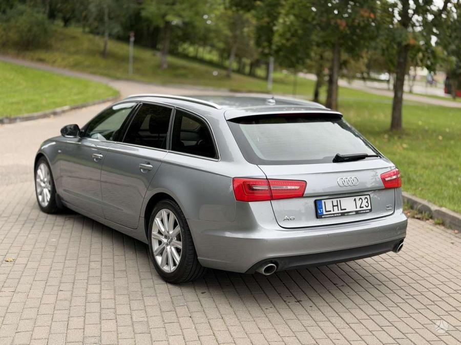 Pelēks Audi A6 2013 Viļņa, ar dzinēja tilpumu 3.00 L un nobraukumu 294 tūkst. km par 7400 €, foto 8 vietnē AUTOMOTO.COM.LV