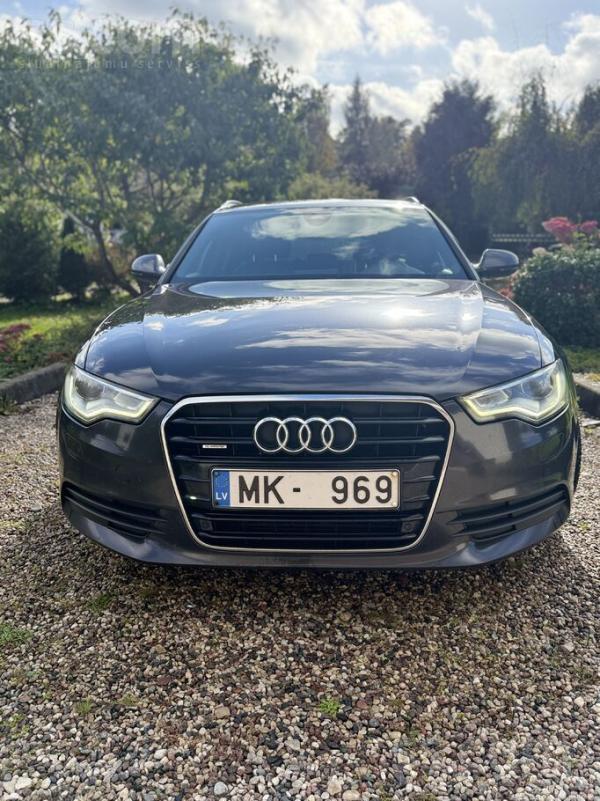 Audi A6 2013 Rīga vietnē Pelēks Audi A6 2013 Rīga, ar dzinēja tilpumu 3.00 L un nobraukumu 299 tūkst. km par 9300 €, foto 4 vietnē AUTOMOTO.COM.LV