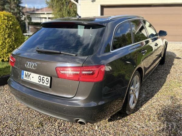 Audi A6 2013 Rīga vietnē Pelēks Audi A6 2013 Rīga, ar dzinēja tilpumu 3.00 L un nobraukumu 299 tūkst. km par 9300 €, foto 5 vietnē AUTOMOTO.COM.LV
