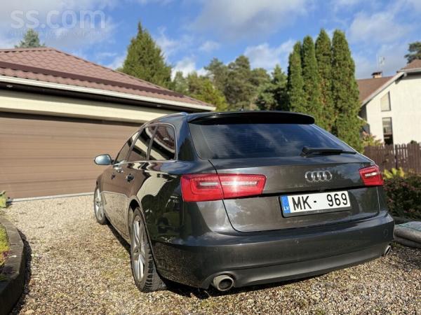 Audi A6 2013 Rīga vietnē Pelēks Audi A6 2013 Rīga, ar dzinēja tilpumu 3.00 L un nobraukumu 299 tūkst. km par 9300 €, foto 6 vietnē AUTOMOTO.COM.LV