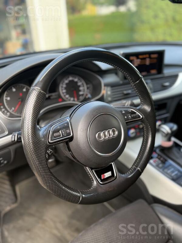 Audi A6 2013 Rīga vietnē Pelēks Audi A6 2013 Rīga, ar dzinēja tilpumu 3.00 L un nobraukumu 299 tūkst. km par 9300 €, foto 8 vietnē AUTOMOTO.COM.LV