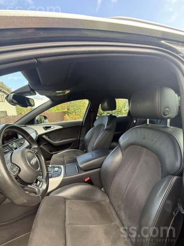 Audi A6 2013 Rīga vietnē Pelēks Audi A6 2013 Rīga, ar dzinēja tilpumu 3.00 L un nobraukumu 299 tūkst. km par 9300 €, foto 10 vietnē AUTOMOTO.COM.LV