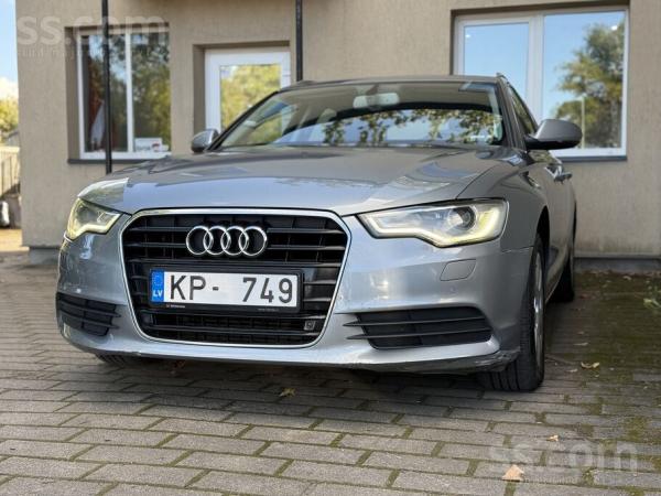 Grey Audi A6 2013 in Riga, with an engine capacity of 2.00 L and mileage of 0 thousand km for 5800 €, photo 1 on AUTOMOTO.COM.LV