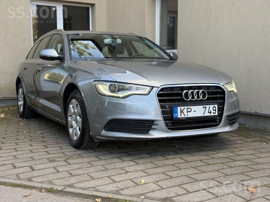 Grey Audi A6 2013 in Riga, with an engine capacity of 2.00 L and mileage of 0 thousand km for 5800 €, photo 3 on AUTOMOTO.COM.LV