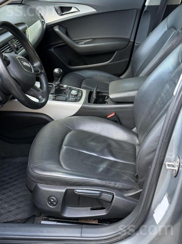 Grey Audi A6 2013 in Riga, with an engine capacity of 2.00 L and mileage of 0 thousand km for 5800 €, photo 7 on AUTOMOTO.COM.LV