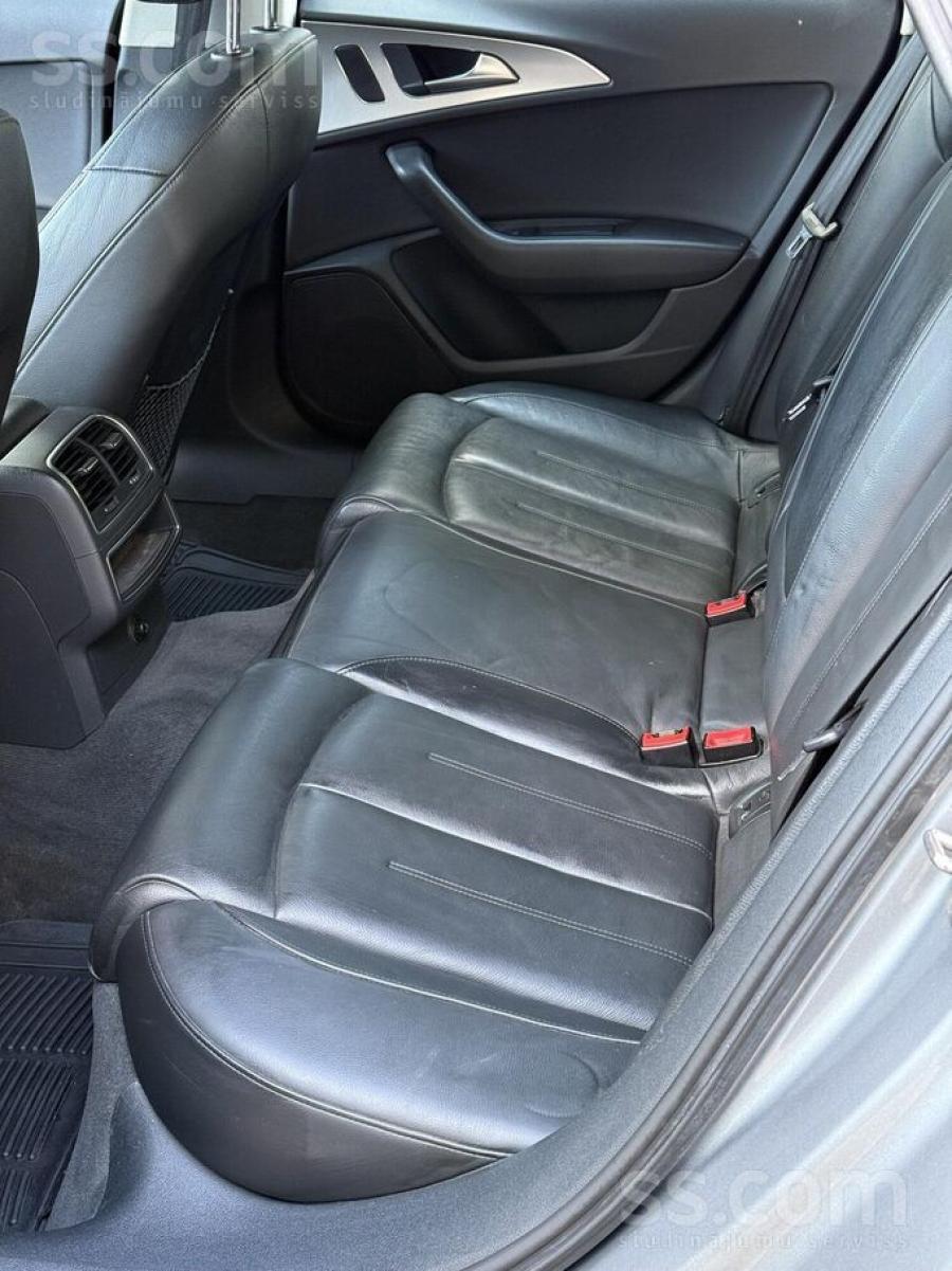 Grey Audi A6 2013 in Riga, with an engine capacity of 2.00 L and mileage of 0 thousand km for 5800 €, photo 8 on AUTOMOTO.COM.LV