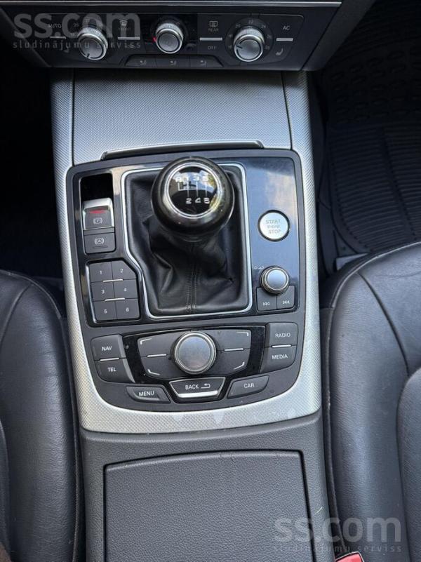 Grey Audi A6 2013 in Riga, with an engine capacity of 2.00 L and mileage of 0 thousand km for 5800 €, photo 10 on AUTOMOTO.COM.LV