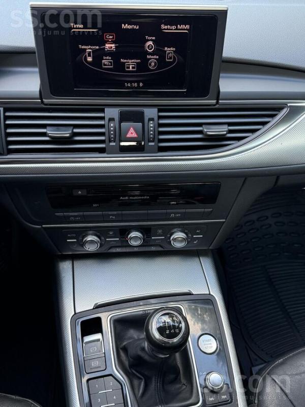 Grey Audi A6 2013 in Riga, with an engine capacity of 2.00 L and mileage of 0 thousand km for 5800 €, photo 11 on AUTOMOTO.COM.LV