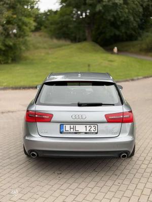 Grey Audi A6 2013 in Vilnius, with an engine capacity of 3.00 L and mileage of 293 thousand km for 6500 €, photo 7 on AUTOMOTO.COM.LV