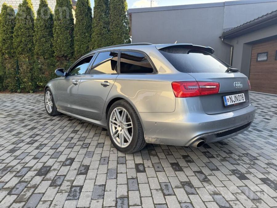 Grey Audi A6 2014 in Bauska, with an engine capacity of 3.00 L and mileage of 0 thousand km for 4850 €, photo 3 on AUTOMOTO.COM.LV