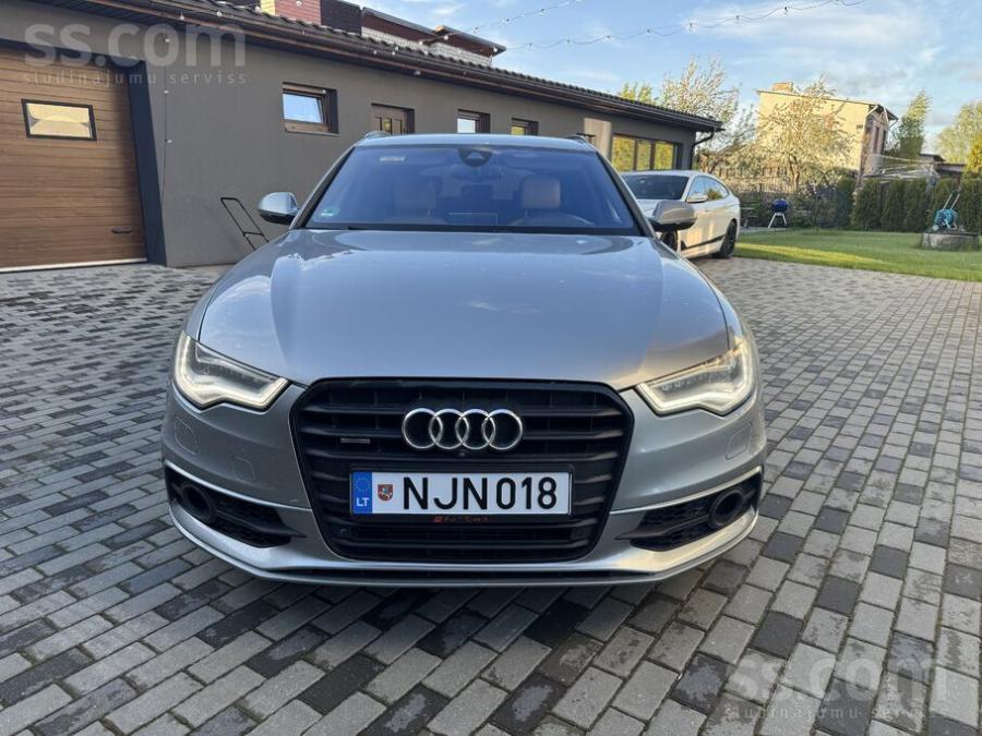 Grey Audi A6 2014 in Bauska, with an engine capacity of 3.00 L and mileage of 0 thousand km for 4850 €, photo 5 on AUTOMOTO.COM.LV
