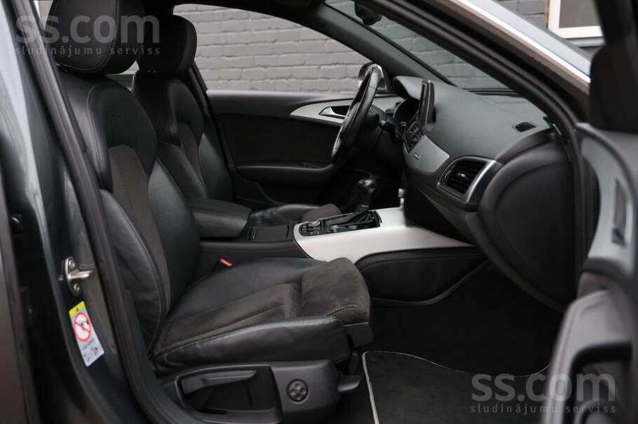 Серый Ауди А6 2014 в Тукумс, объемом двигателя 3.00 л и пробегом 265 тыс. км за 13990 €, фото 6 на AUTOMOTO.COM.LV