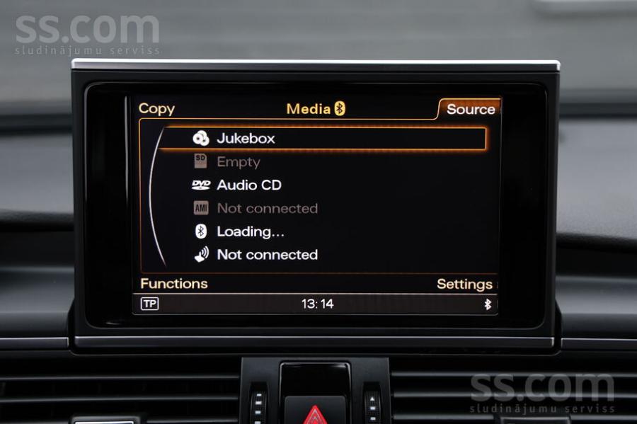 Серый Ауди А6 2014 в Тукумс, объемом двигателя 3.00 л и пробегом 265 тыс. км за 13990 €, фото 12 на AUTOMOTO.COM.LV