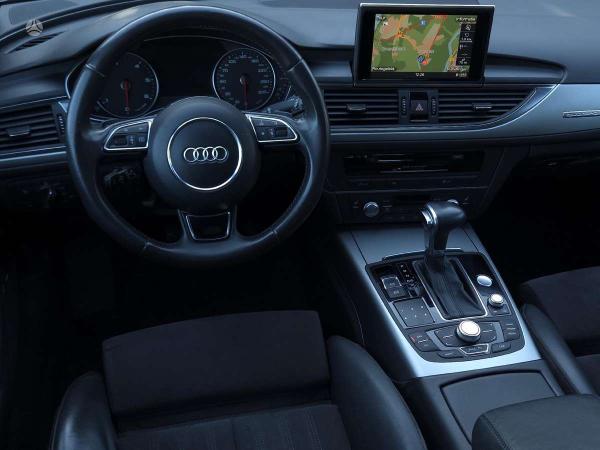 Pelēks Audi A6 2014 Kauņa, ar dzinēja tilpumu 3.00 L un nobraukumu 300 tūkst. km par 12750 €, foto 2 vietnē AUTOMOTO.COM.LV