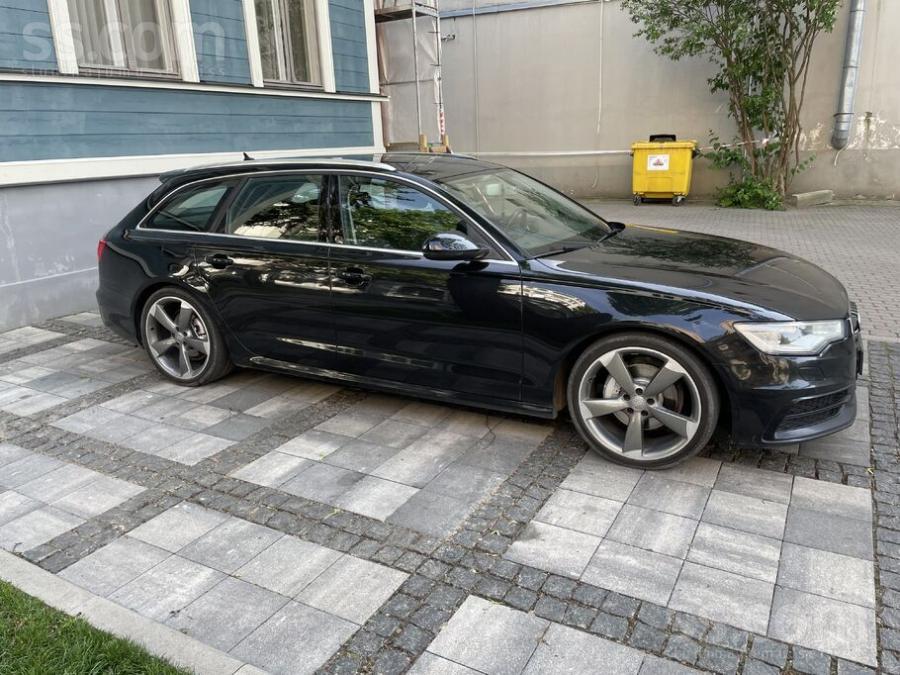 Grey Audi A6 2014 in Riga, with an engine capacity of 3.00 L and mileage of 276 thousand km for 10900 €, photo 1 on AUTOMOTO.COM.LV