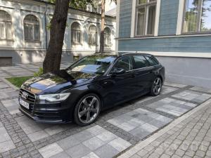 Grey Audi A6 2014 in Riga, with an engine capacity of 3.00 L and mileage of 276 thousand km for 10900 €, photo 3 on AUTOMOTO.COM.LV