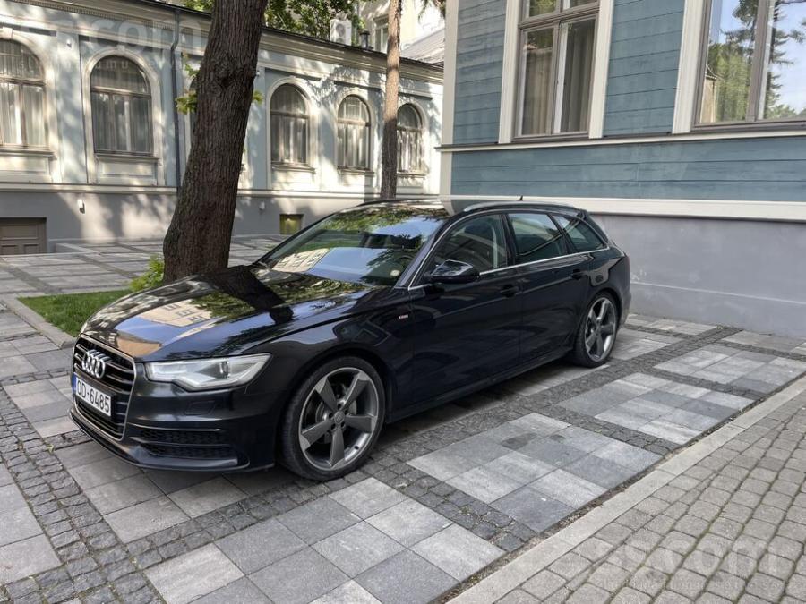 Grey Audi A6 2014 in Riga, with an engine capacity of 3.00 L and mileage of 276 thousand km for 9350 €, photo 3 on AUTOMOTO.COM.LV