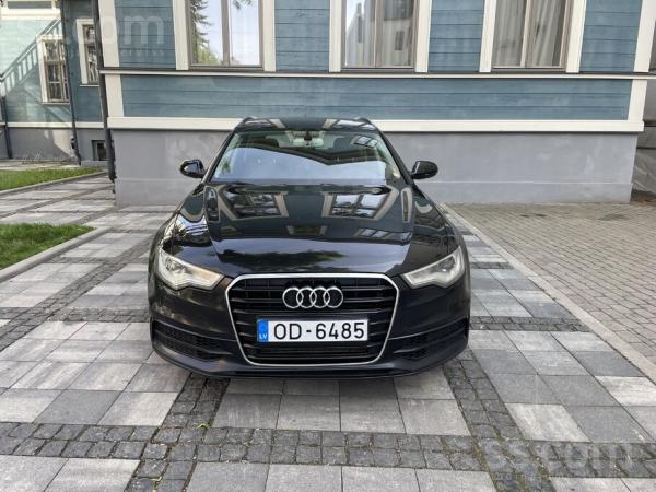 Grey Audi A6 2014 in Riga, with an engine capacity of 3.00 L and mileage of 276 thousand km for 9350 €, photo 4 on AUTOMOTO.COM.LV